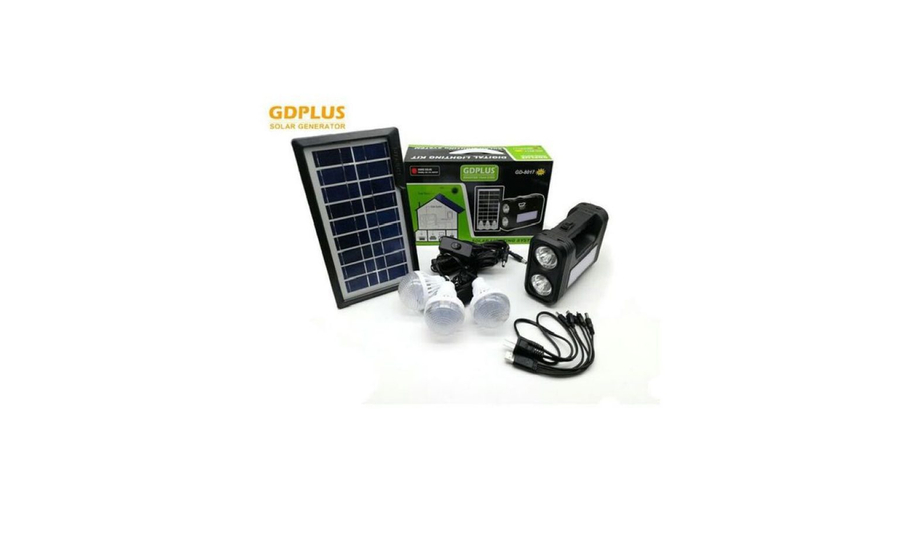GDlite - Complete Portable Solar Charged Light System - GD 8017 - Multi ...