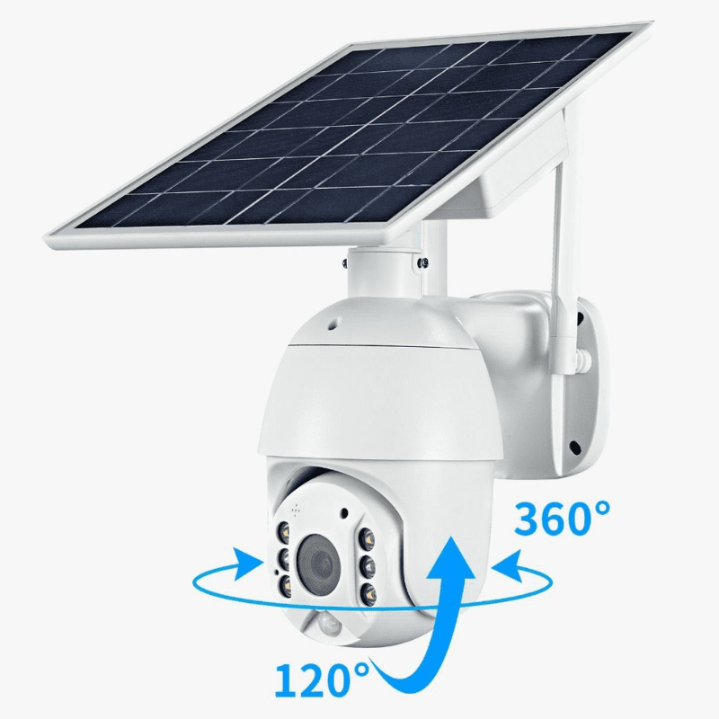 HD Intelligent Solar Energy Alert PTZ Camera - Multi Junction