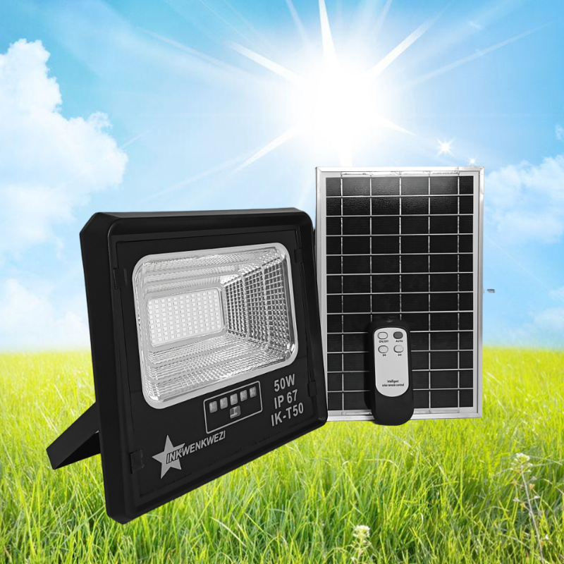 50W IP67 Solar Rechargeable Flood Light IK-T50 – Multi Junction